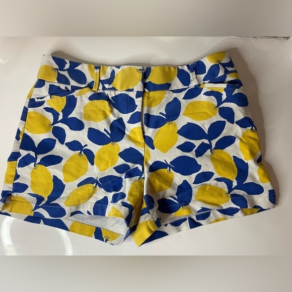 LOFT | Shorts | Loft Lemon Patterned Shorts Size6 | Poshmark